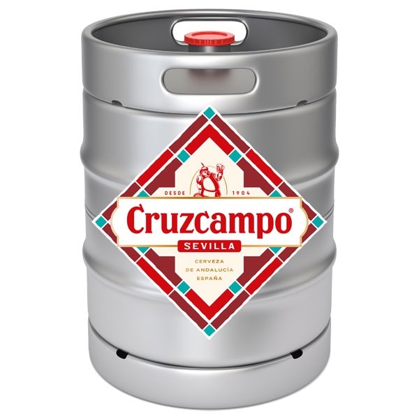 Cruzcampo 50L Keg
